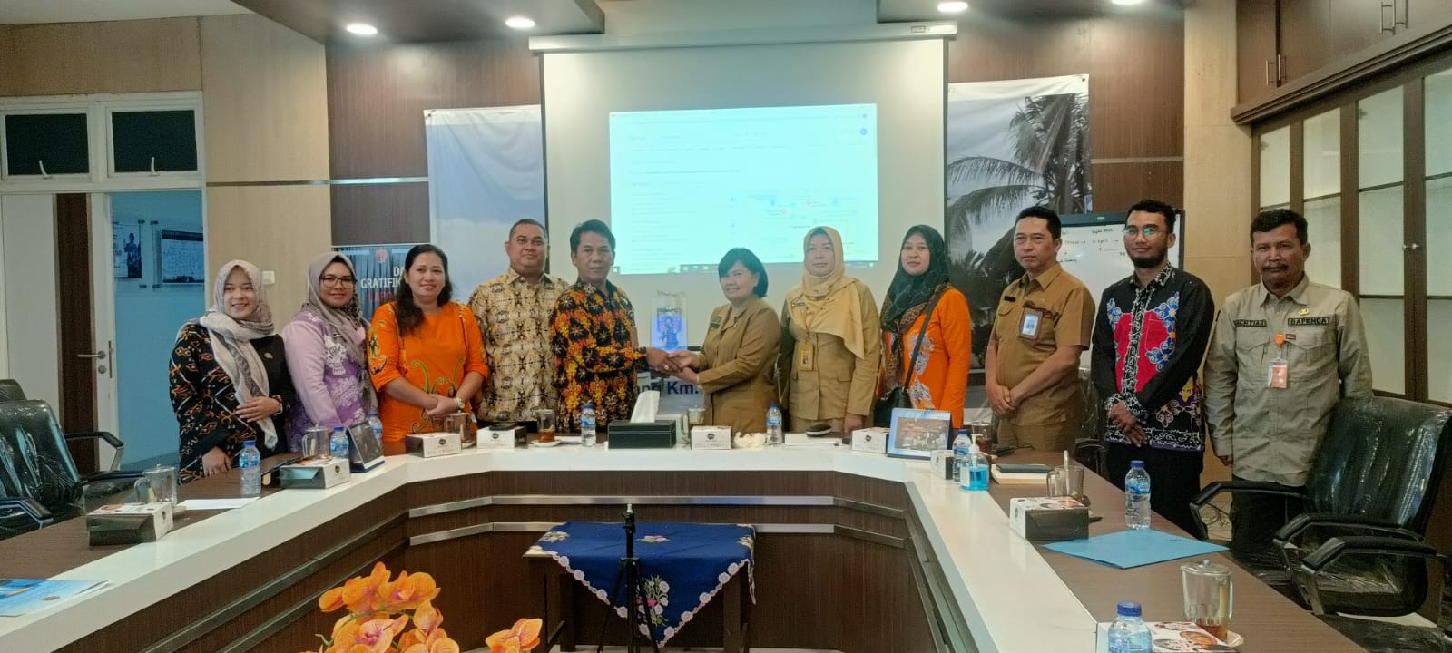 Kunjungan Kerja UPTD Bapenda Kelas A Wilayah Tideng Pale Kaltara